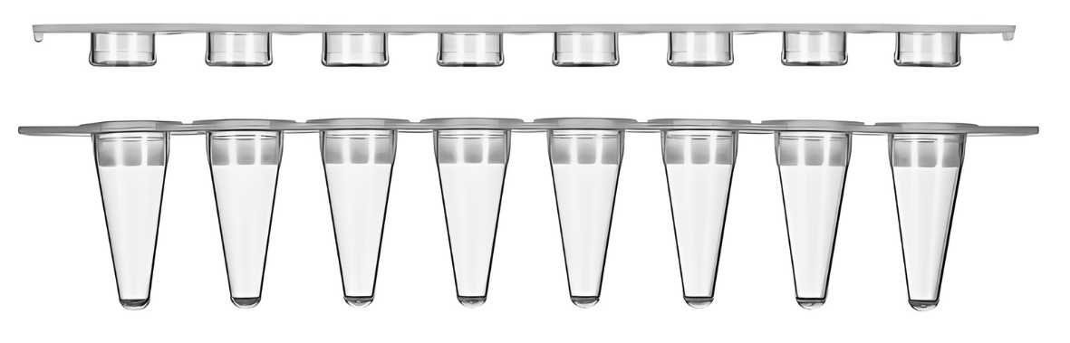 8-Tube PCR Strips – Lab Falcon